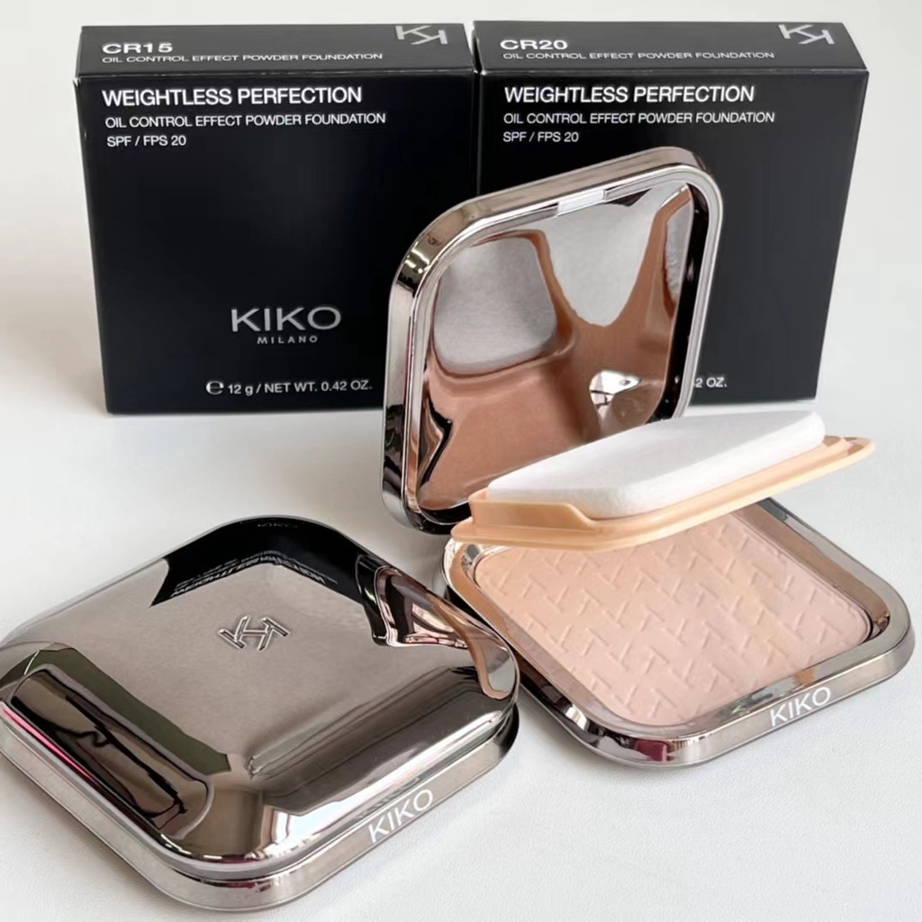 KIKO Milano Matte Fusion Pressed Powder SPF 25 - Oil Control - Lasts up ...