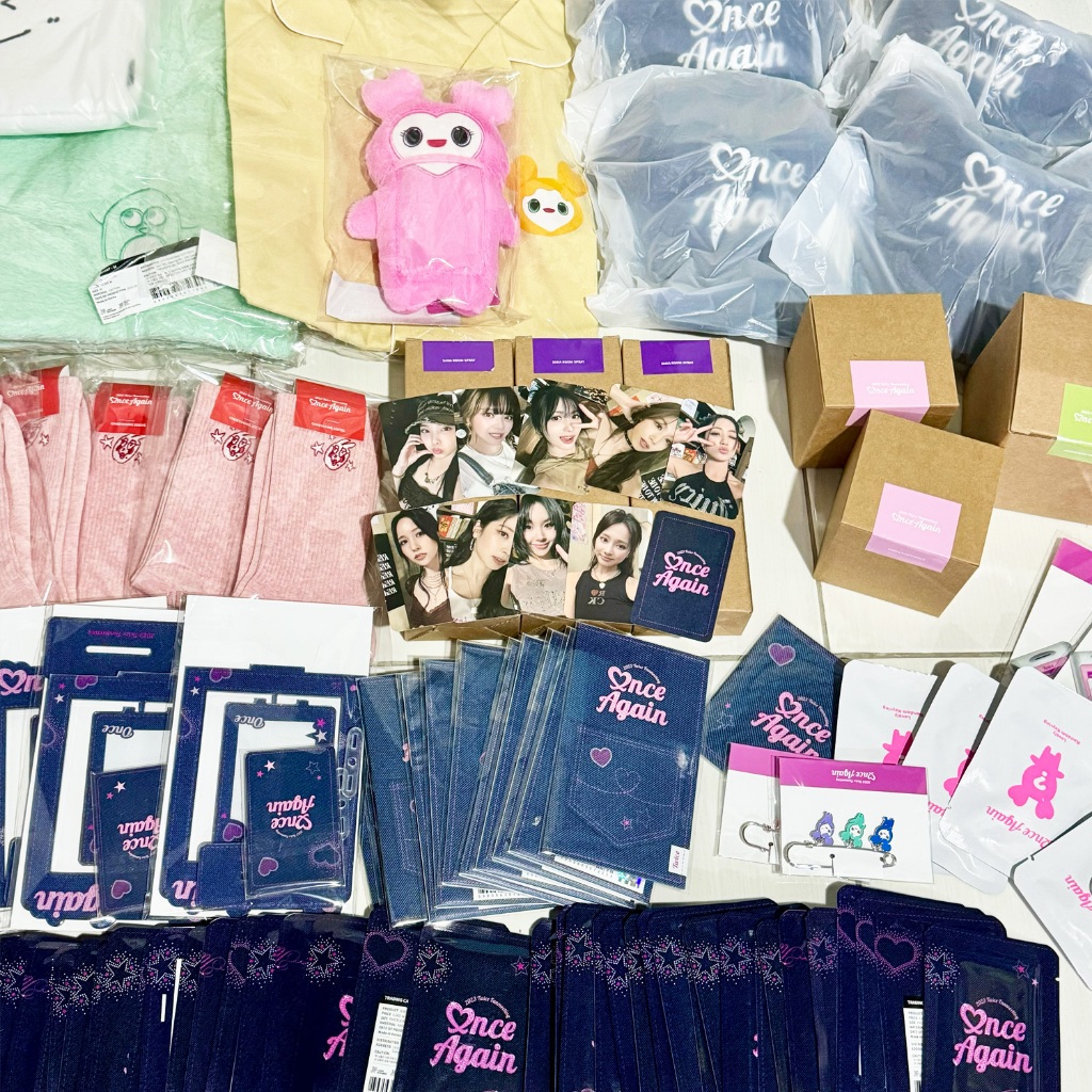TWICE 2023 Once Again Fanmeeting Merchandise Online Exclusives FETA ...