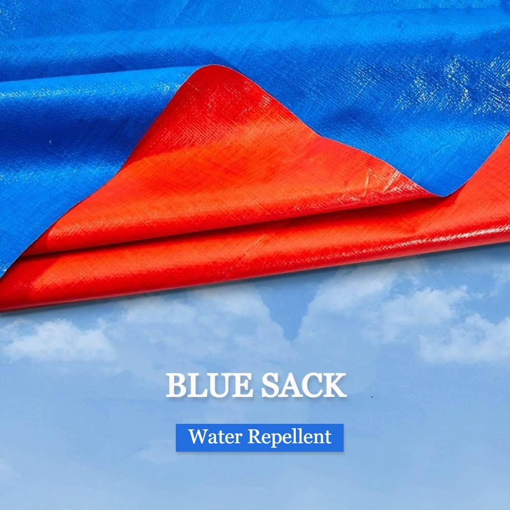 (PER METER)Blue Sack Sakolin waterproof (per meter) construction cover ...