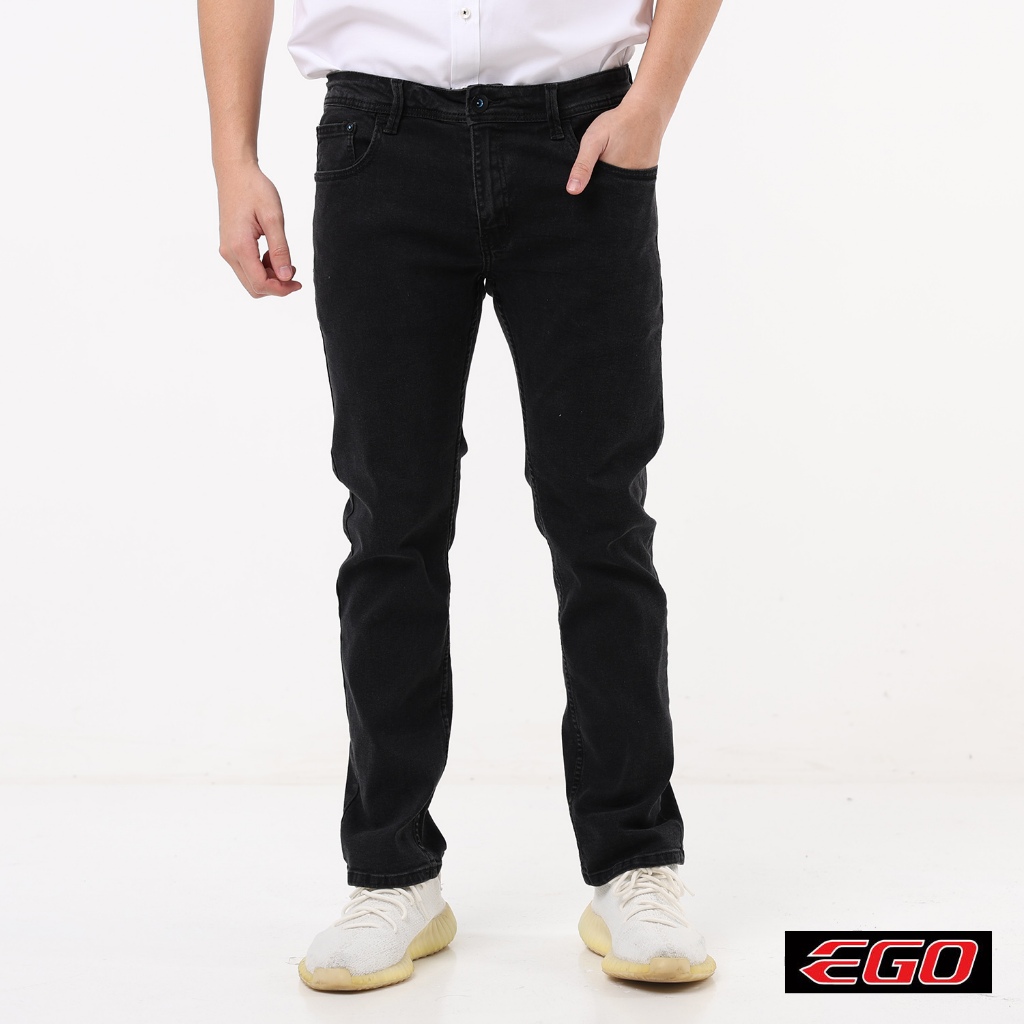 Ego Denim Long Pants Slim Tapered Fit Stretch ESB10-0236 | Shopee ...