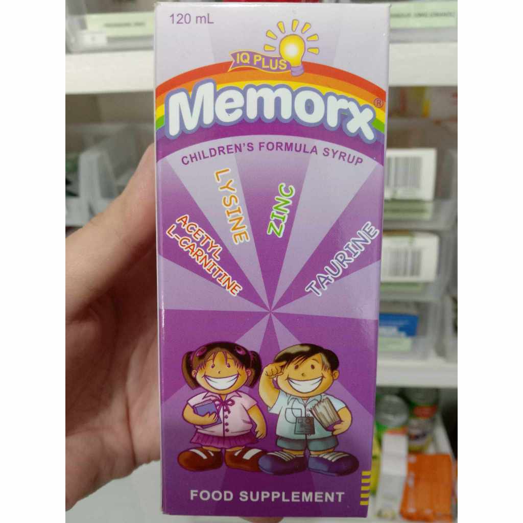 MEMORX children's formula syrup 120ml | Shopee Philippines