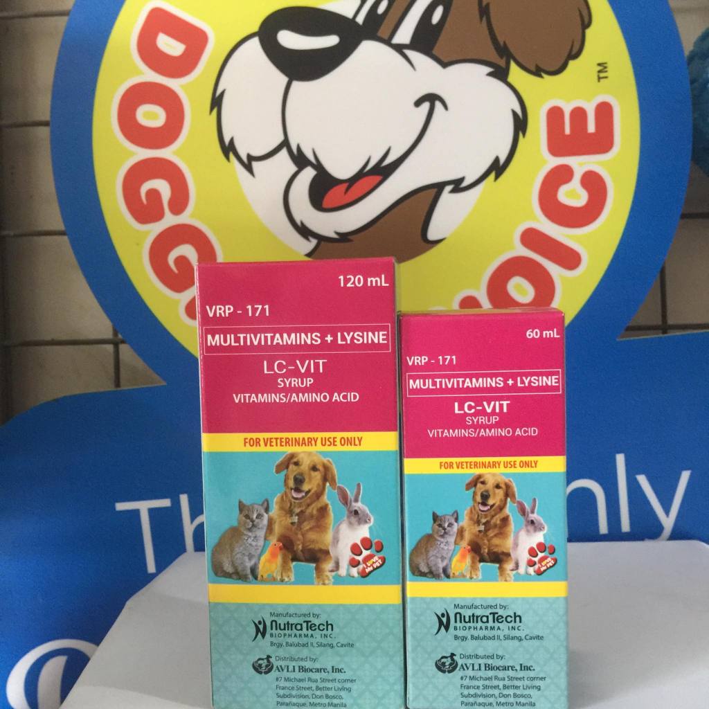 LC-Vit Multivitamins Syrup 120ml & 60mL for dogs | Shopee Philippines