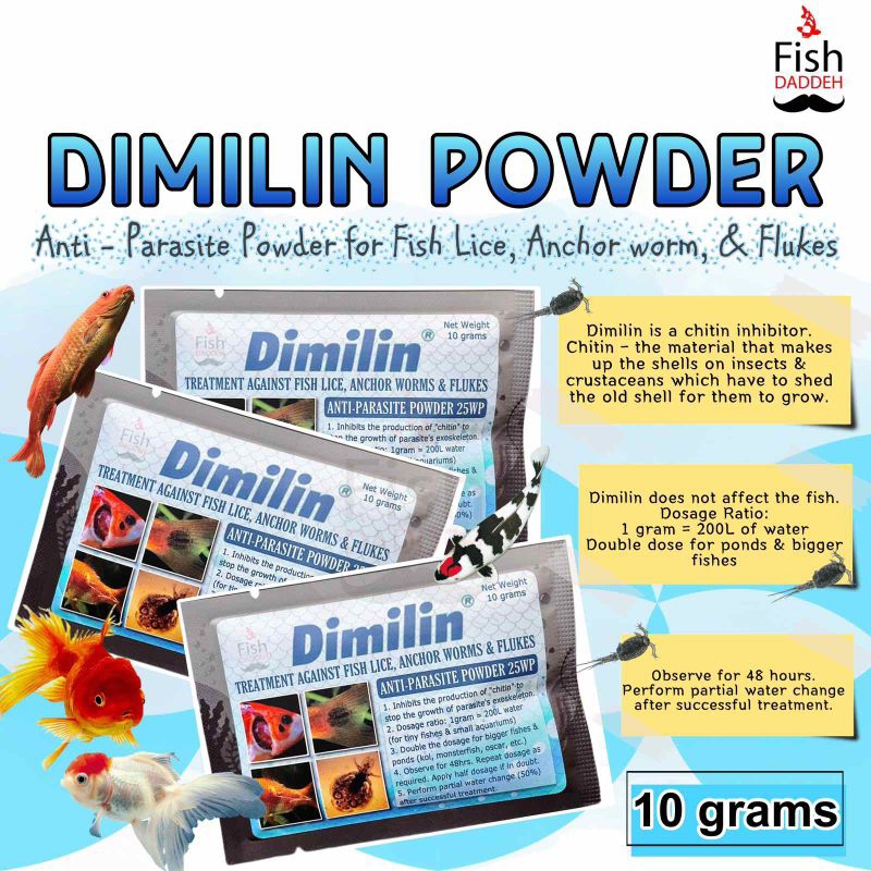 Dimilin Powder (Anti-Parasite) 10g | Shopee Philippines