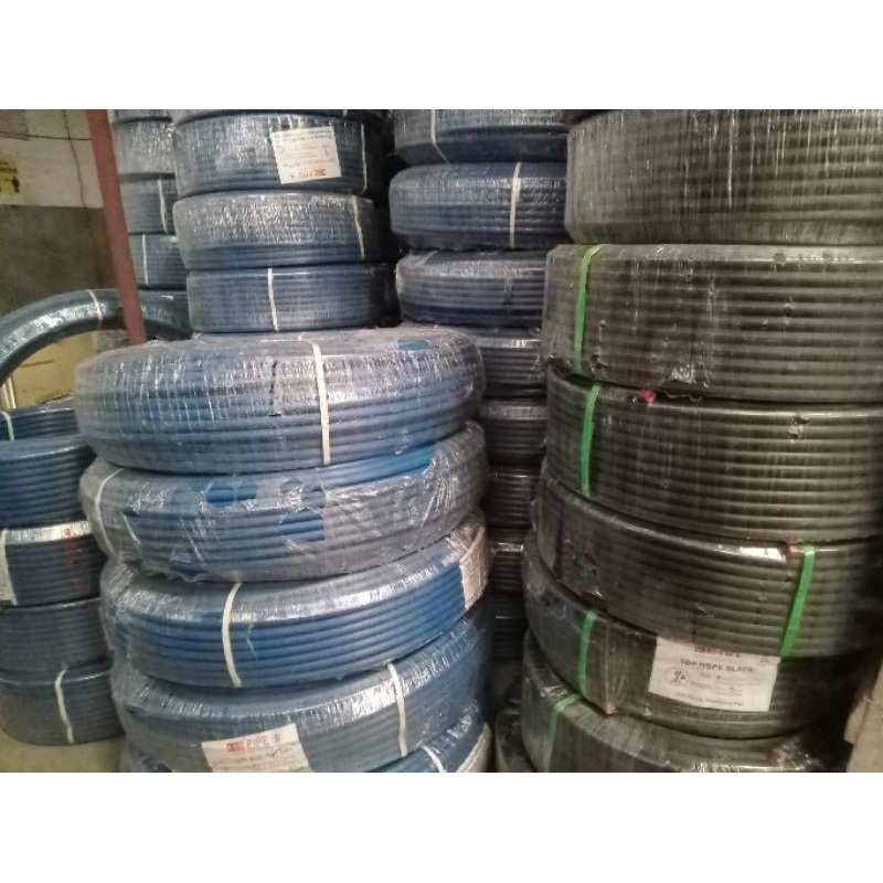 HDPE PE Hose Blue 1/2" | PE Hose Black 1/2 | 300M Polyethylene Pipe for ...