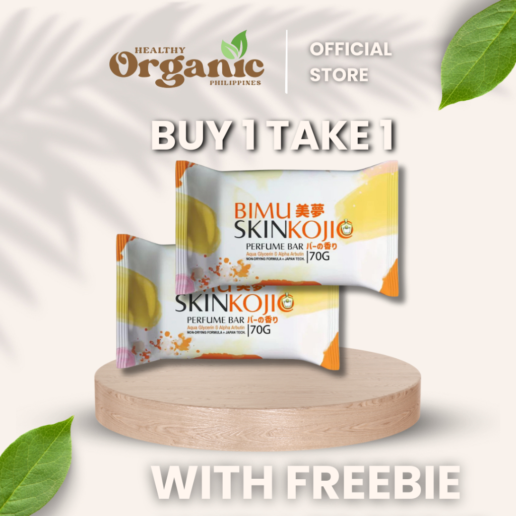 BUY 1 TAKE 1 BIMU SKIN Kojic Perfume Bar Soap Non Drying Formula ...