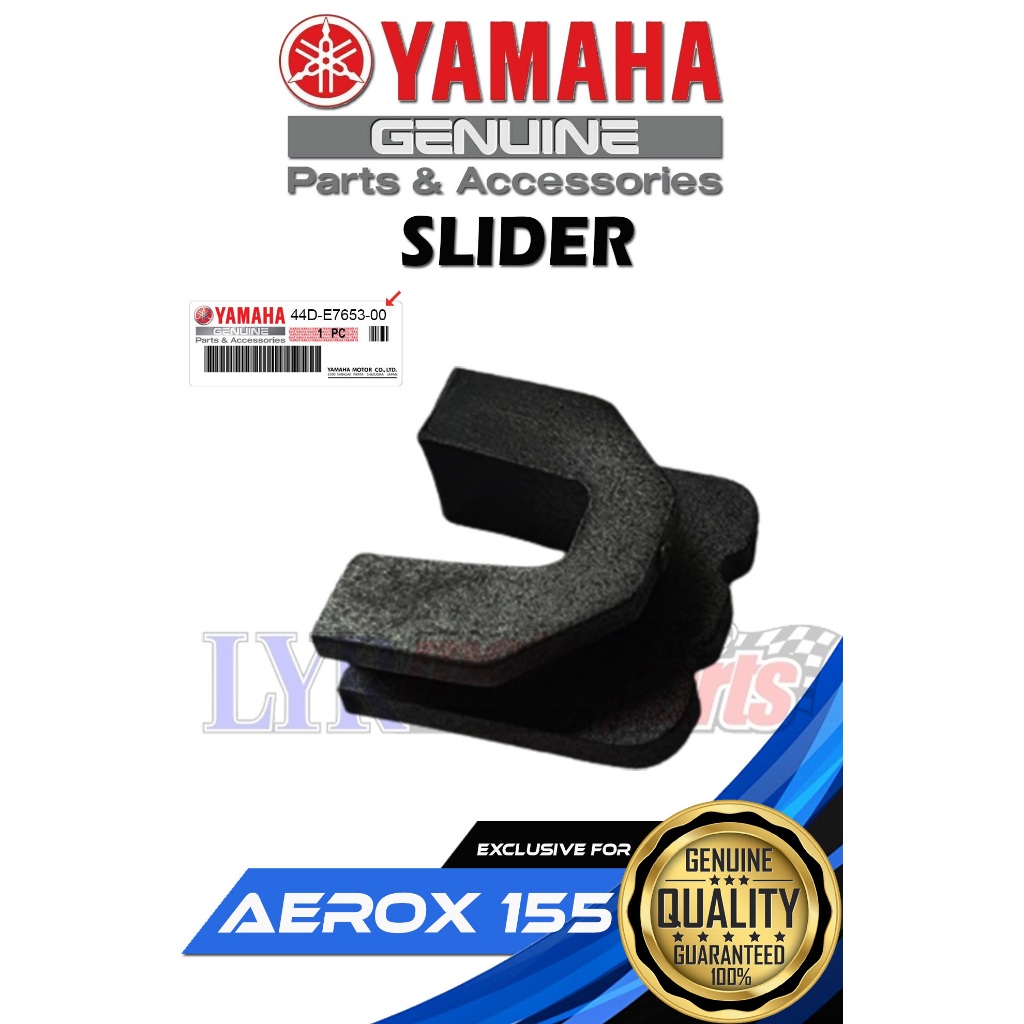 YAMAHA GENUINE SLIDER FOR AEROX 155 V1,V2 / NMAX 155 V1,V2 ( 44D-E7653-00-00 ) SOLD AS PER PIECE ...