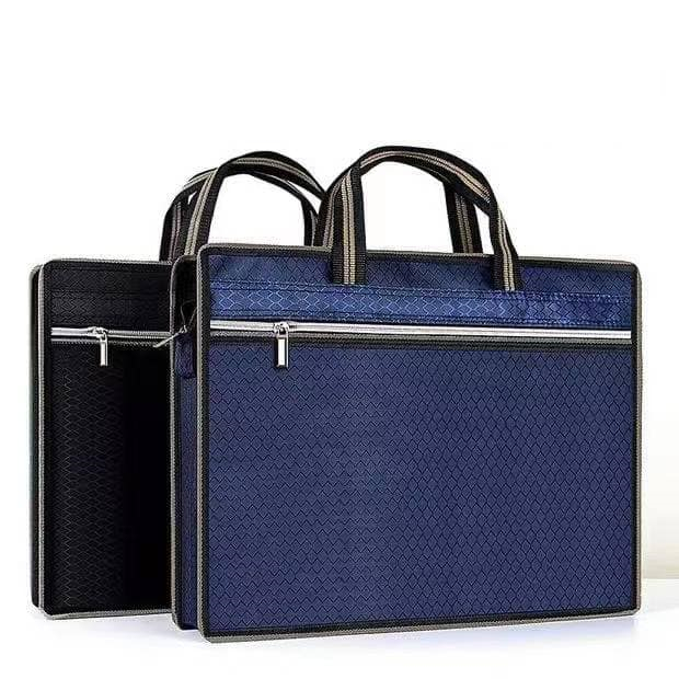 1pc Large Capacity Briefcase Folder Tote Bag Storage Handbag Waterproof ...