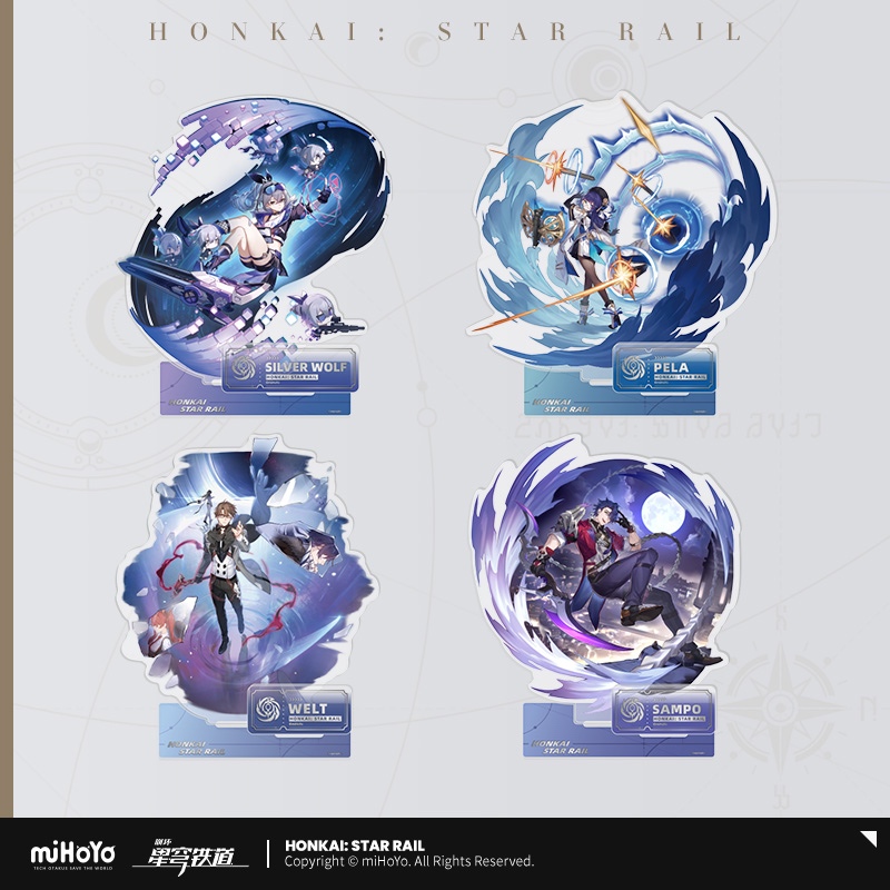 Official mihoYo Honkai: Star Rail Nihility Path Series Character ...