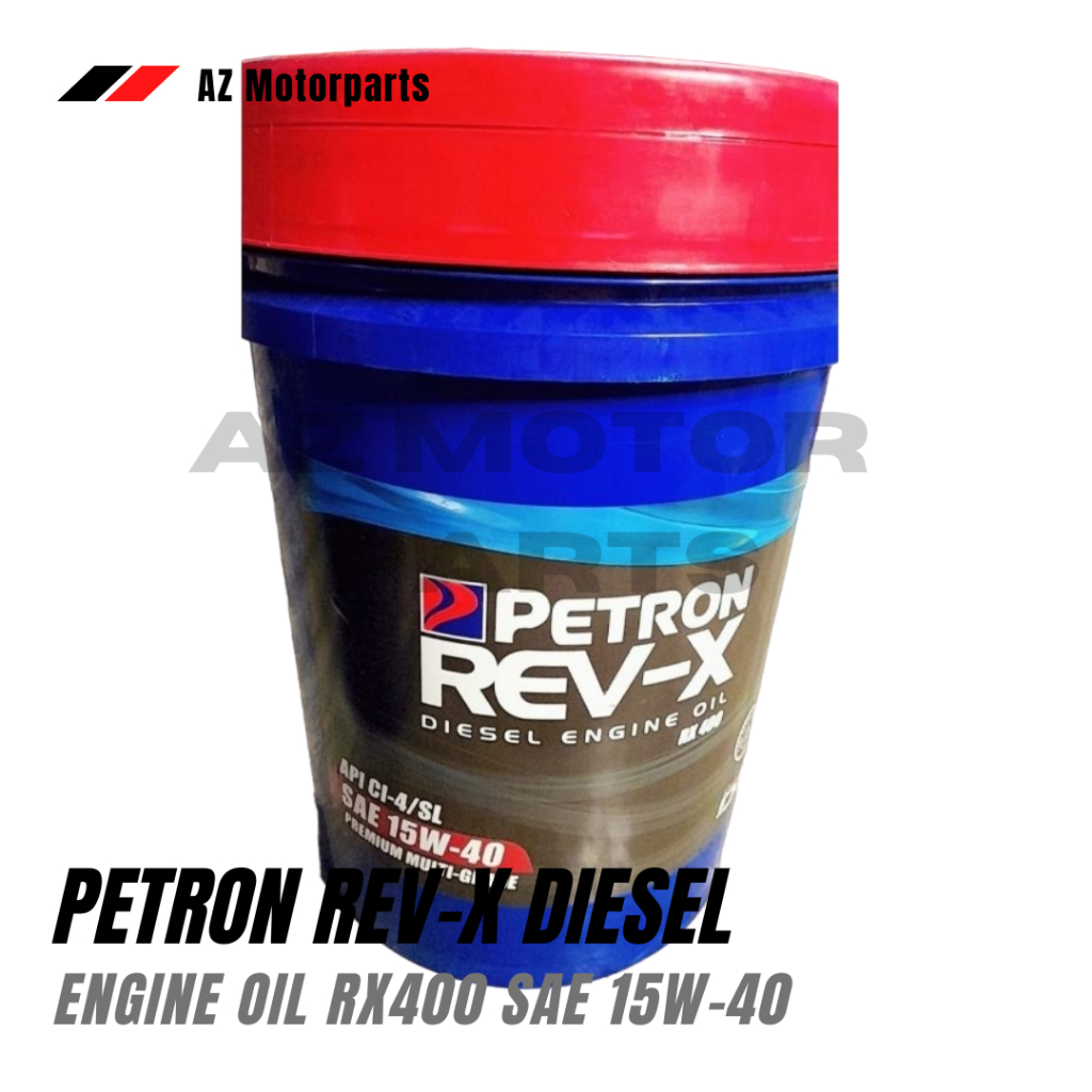 Petron REV-X Diesel Engine Oil Rx400 Sae 15w-40 | Shopee Philippines