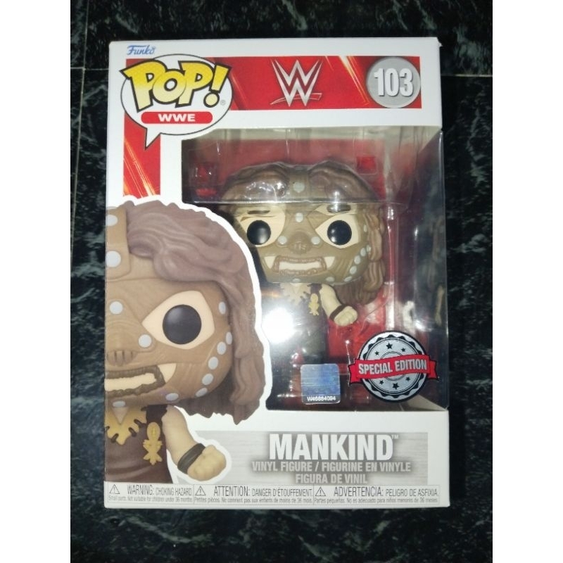 Funko Pop! WWE : Mankind (Special Edition) | Shopee Philippines