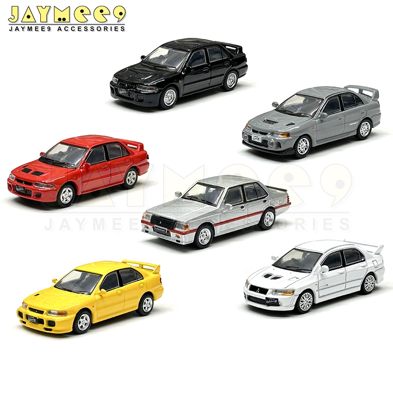 JKM 1:64 Scale MITSUBISH EVO 1 2 3 4 5 6 7 8 9 10 Lancer Evolution ...