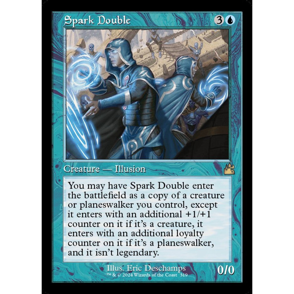 Spark Double (Retro Frame) - Ravnica Remastered (RVR) | Shopee Philippines