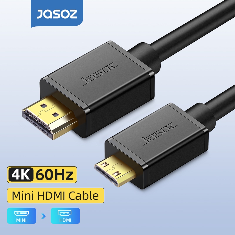 Jasoz Mini HDMI to HDMI Cable 4K 60HZ HDMI For Laptop to Monitor TV Projector Switch | Shopee ...