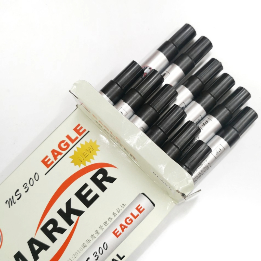 Permanent Marker MS-300 12pcs | Shopee Philippines