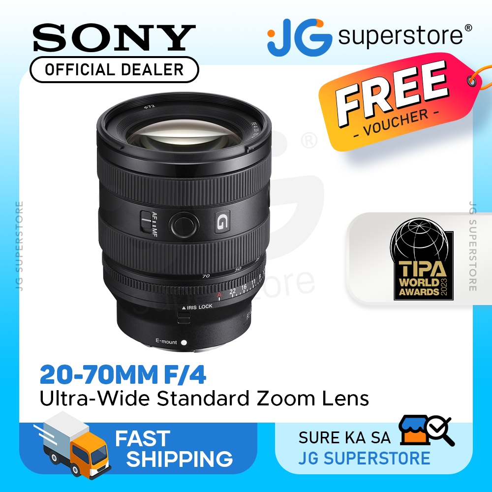 Sony FE 20-70mm f/4 G Zoom Lens for E-Mount Full-Frame Mirrorless ...
