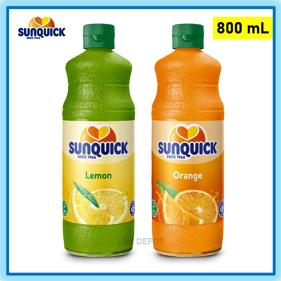 Sunquick ORANGE / LEMON Juice Concentrate 800 mL | Shopee Philippines