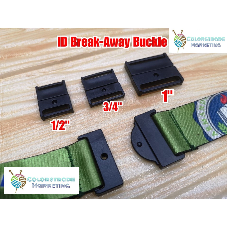 Plastic Break-Away Buckle for ID Lanyard Safety Buckle Webbing Belt ...
