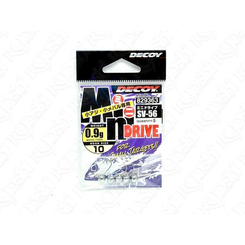Decoy MINI DRIVE Jighead SV56 | Shopee Philippines