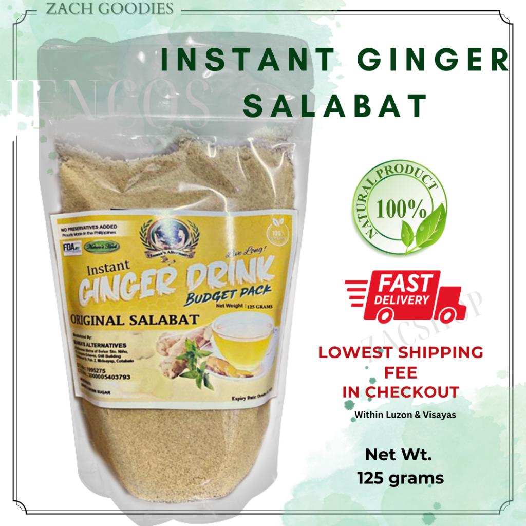 Instant GInger Salabat 125 grams | Shopee Philippines