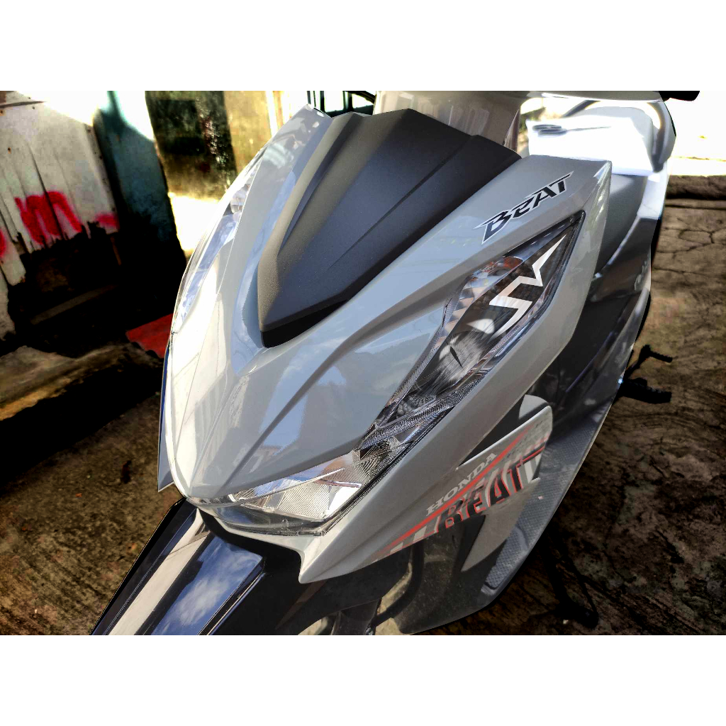 Winker Decal Sticker For Honda Beat V3 Black and White Dragon Eyes ...