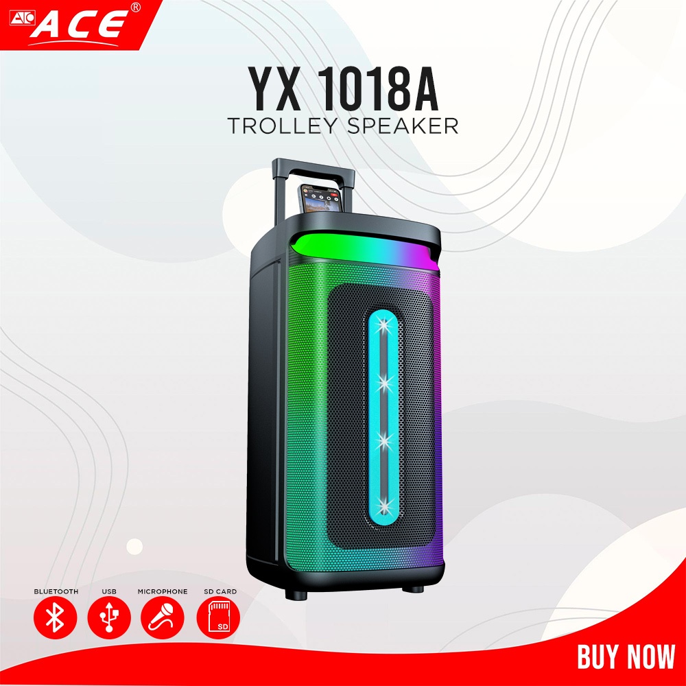ACE YX-1018A High Power Bluetooth Speaker | Shopee Philippines