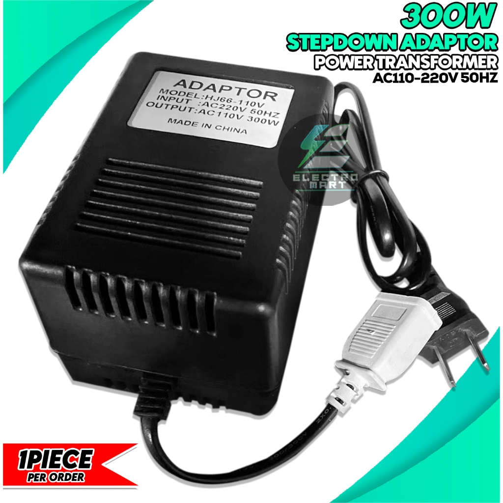 300W Stepdown Adaptor Power Transformer AC110-220V 50Hz | Shopee ...