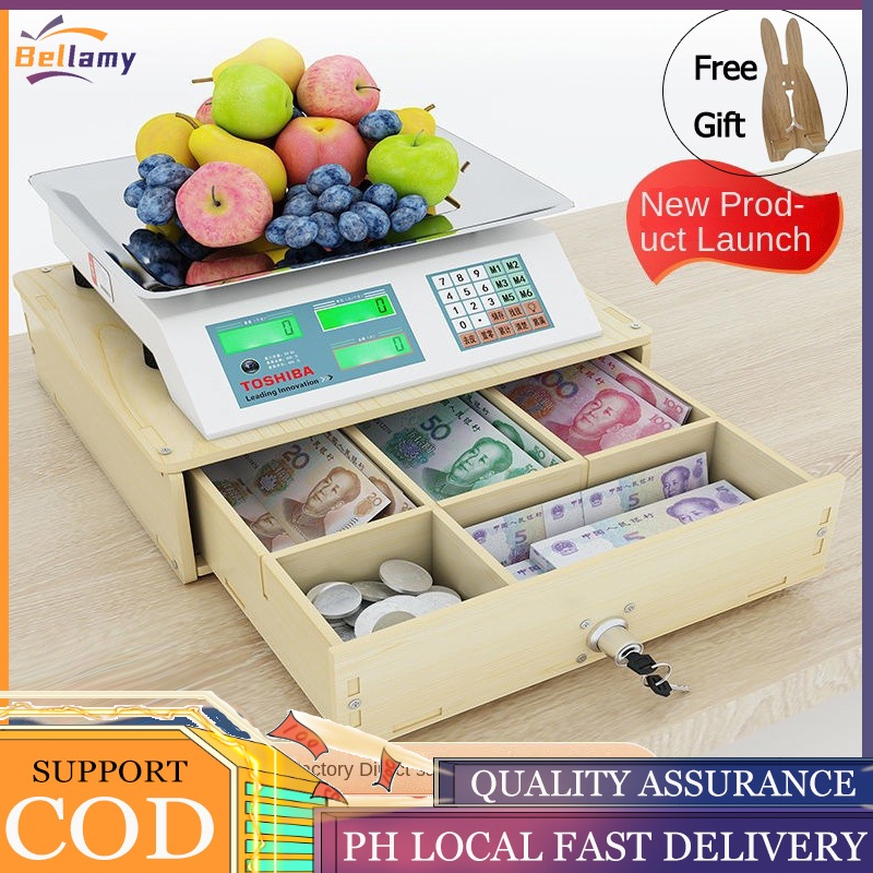 Cashier cash box with lock money organizer box | Shopee Philippines