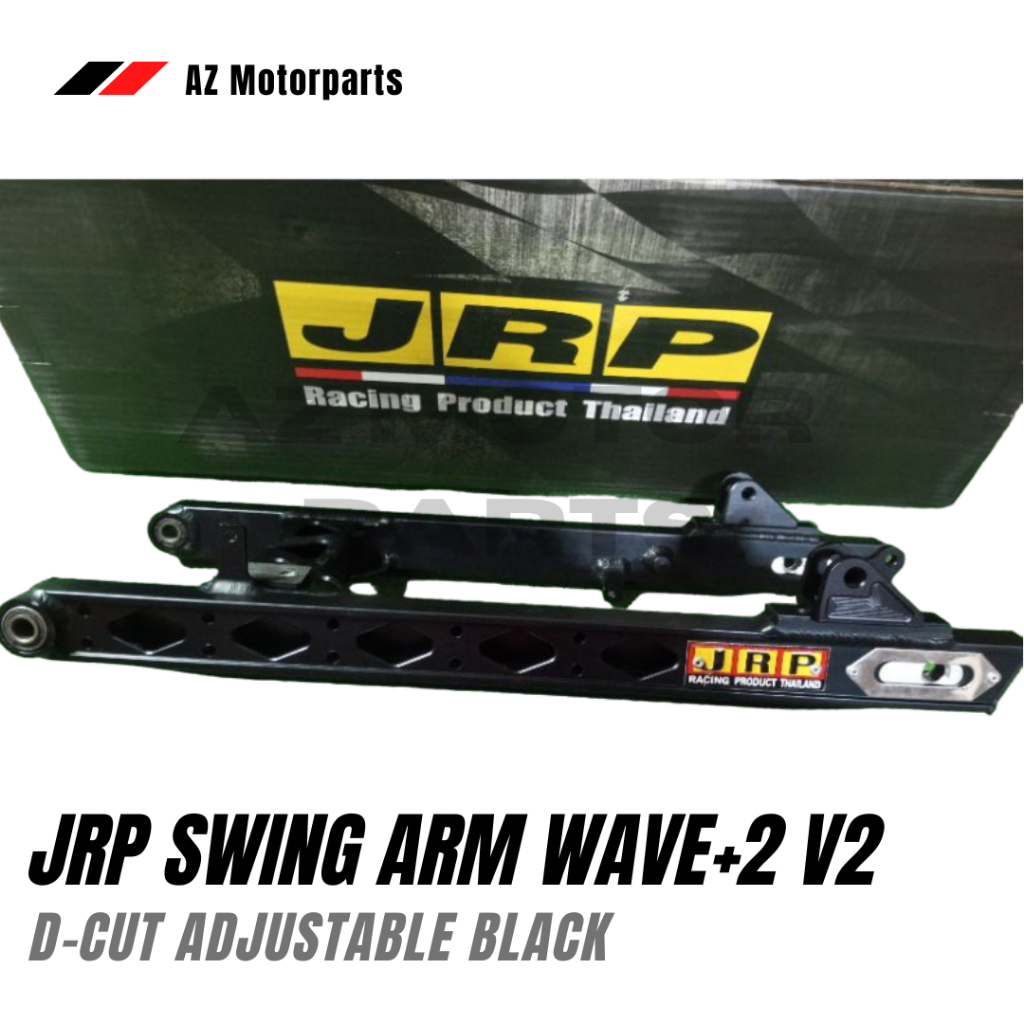 JRP Swing Arm Wave+2 V2 D-Cut Adjustable Black | Shopee Philippines