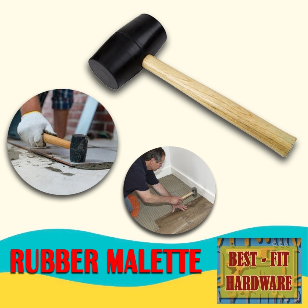 RUBBER MALETTE BLACK FOR TILES ETC WORKS - SOLD PER PIECE | Shopee ...