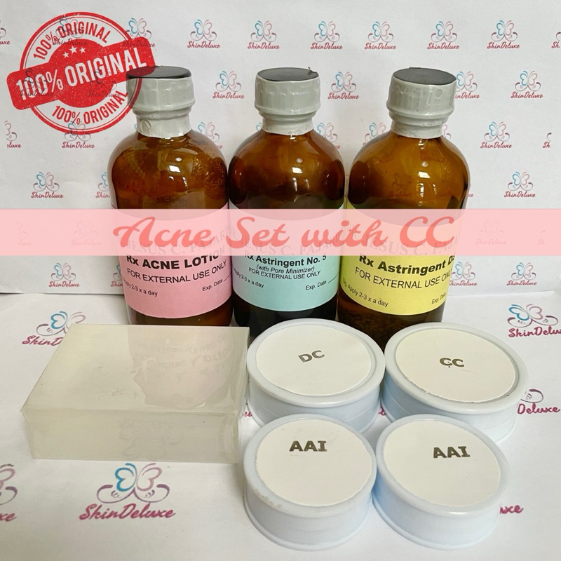 Dr Fajardo Acne Set Cc Cream With Double Aai Anti Acne Set 101