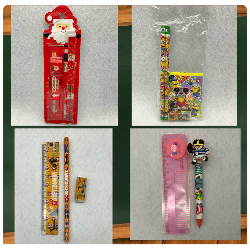Bundle Set School Supply Pencil/Eraser/Ruler | Shopee Philippines