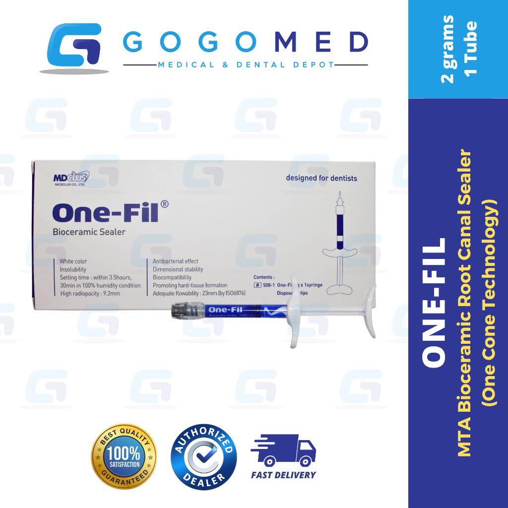 One-Fil - MTA Bioceramic Root Canal Sealer (One Cone Technology) 2g ...