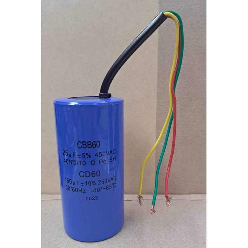 Capacitor for Vespa Air Compressor (Starting/Running) 1/4hp-2hp ...