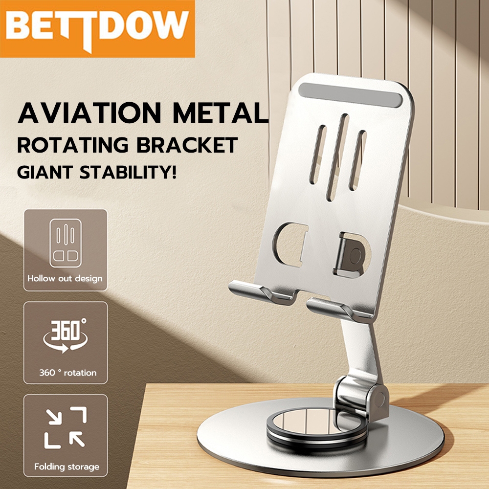 BETTDOW Universal Tablet Phone Holder Desk Rotatable Height adjustable ...