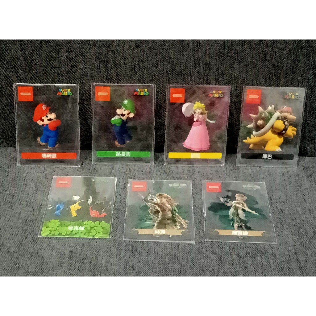 Nintendo Happy Holidays 2023 Winter Special Collectible Cards Set of 7 ...