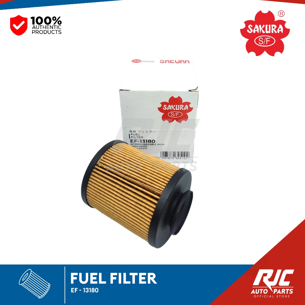SAKURA FUEL FILTER HINO 23304-EV570 EF-13180 1pc | Shopee Philippines