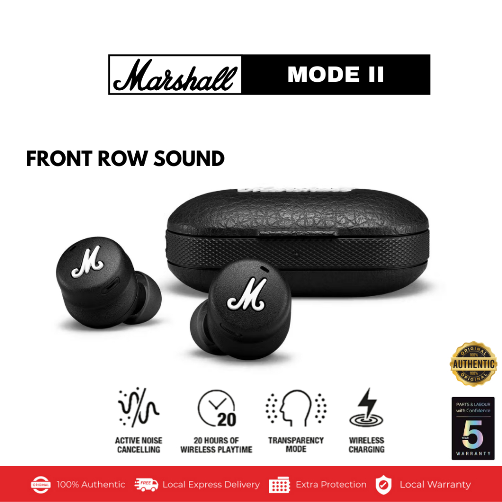 MARSHALL MODE 2 Wireless Bluetooth Earphones Mic Earbuds Headsets high ...