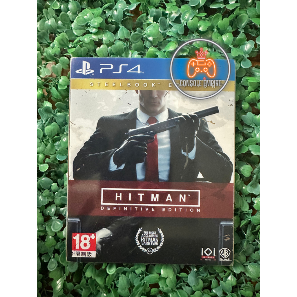 (FAST SHIPOUT) PS4 Hitman Definitive Edition Steel book | Shopee ...