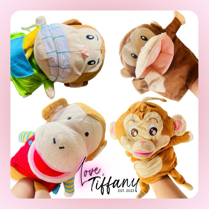 Monkey puppet / Monkey hand puppet | Shopee Philippines