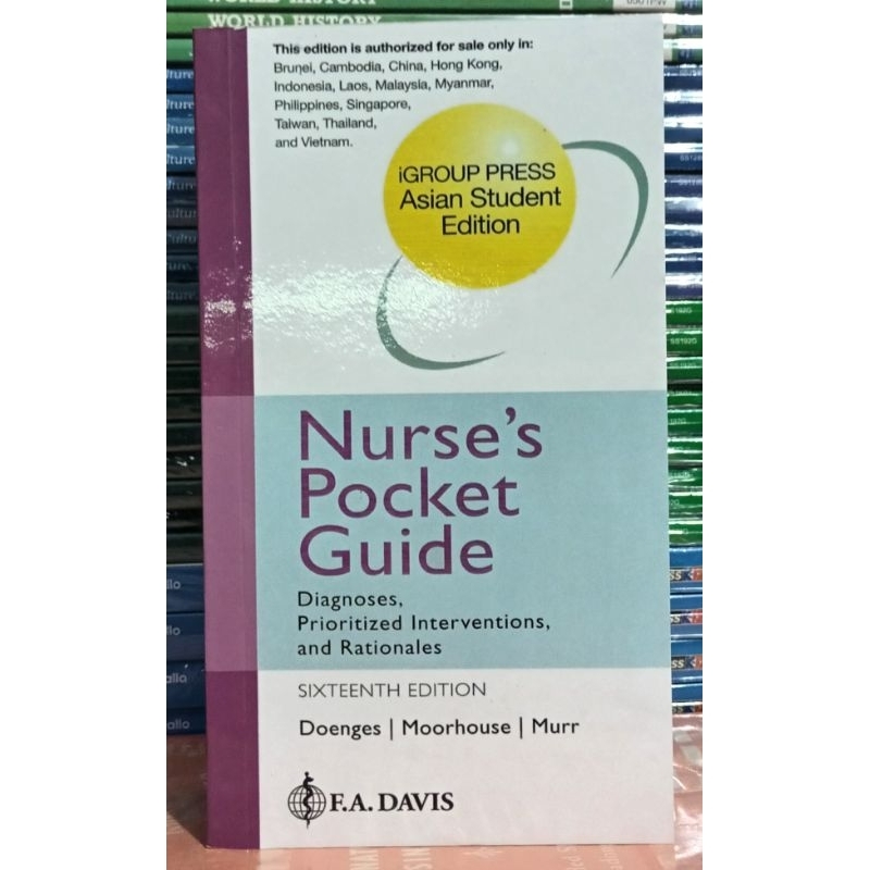 NURSE'S POCKET GUIDE (16TH EDITION ) | Shopee Philippines