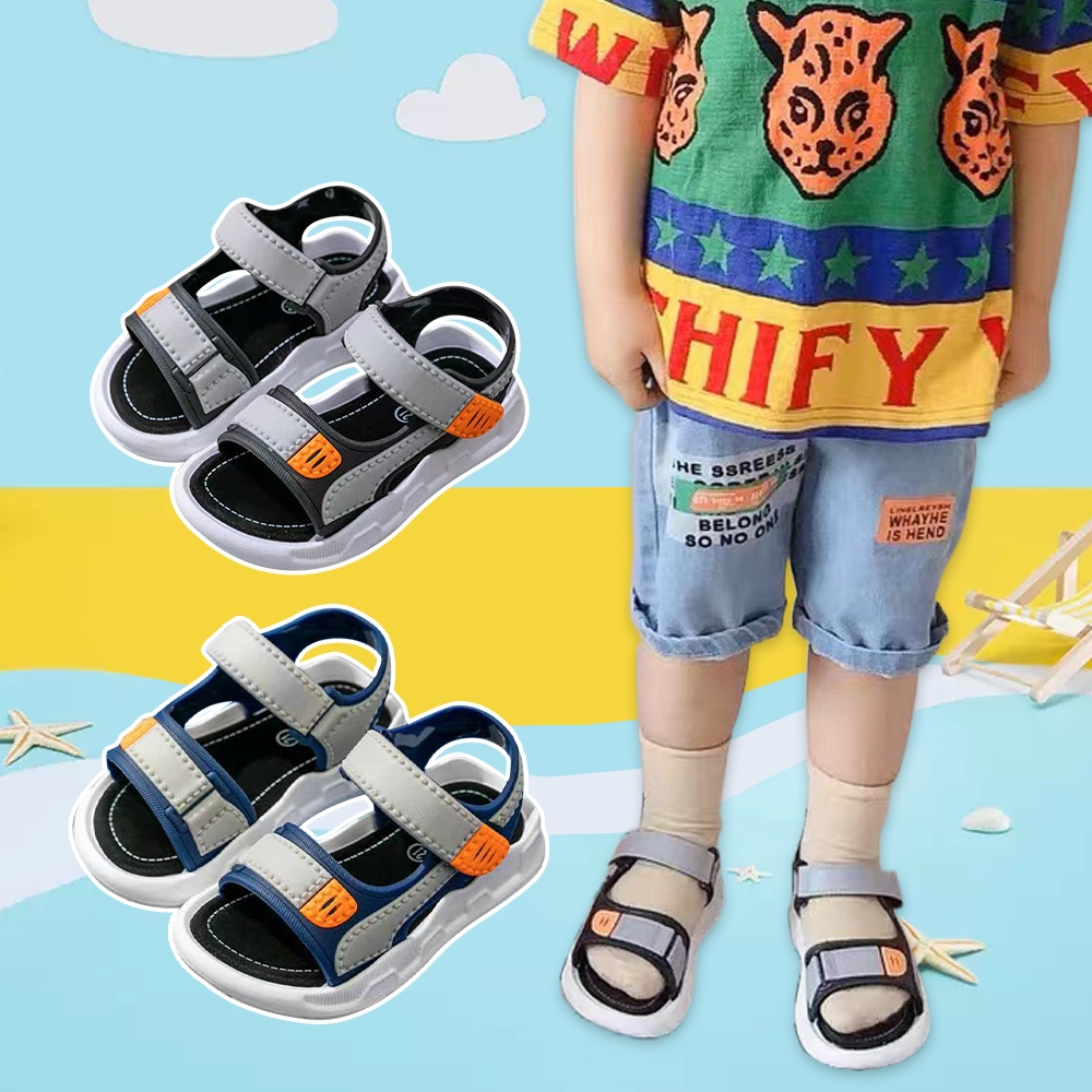 【COD】Cozyland Anti-slip baby sandals Magic sticker style kids shoes ...
