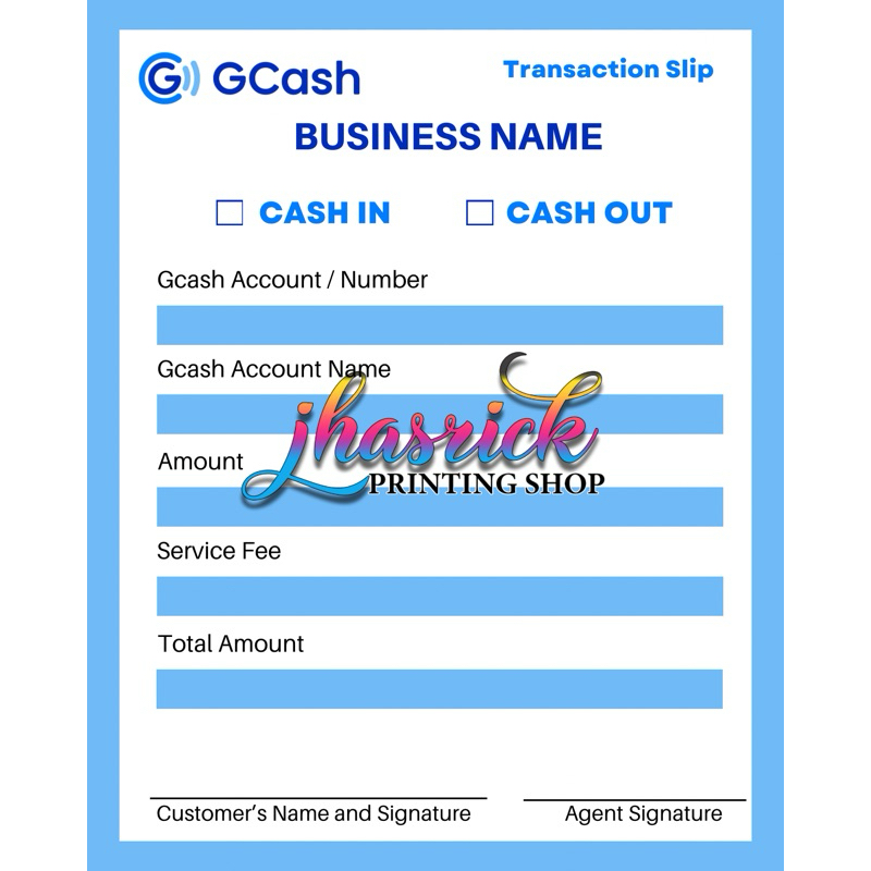 CUSTOMIZED | PERSONALIZED GCASH RECEIPTS | Shopee Philippines