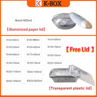 Aluminum Foil Tray With Lid Thickening Loaf Pan Food Grade ISO ...