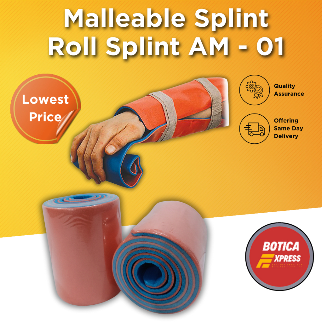 MoldableSplint / Aluminum Mouldable Splint | Rescue Splint Roll -01 ...