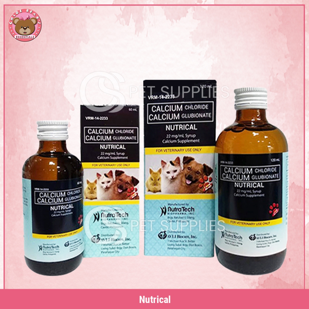 BOB-Nutrical Syrup Calcium Supplement For Dogs, Cats, Rabbits ...