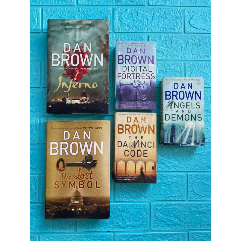 Dan Brown Books (PB|HB) |Lost Symbol| Origin|Inferno|Deception Point|Da Vinci Code|Digital ...