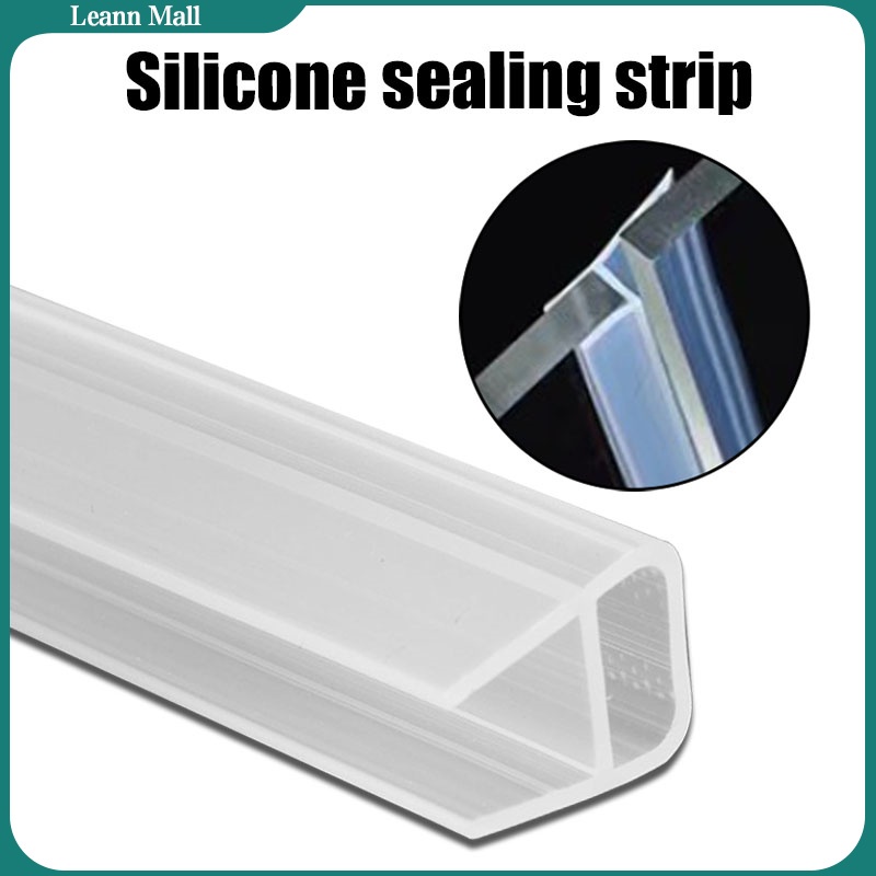 2M/12MM Silicone Water Seal Strip Glass Door Window Weatherstrip ...