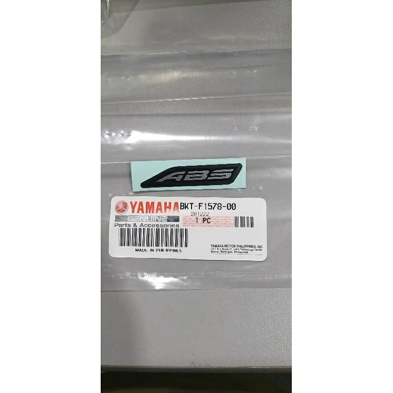 ABS DECAL NMAX V2 YAMAHA GENUINE | Shopee Philippines