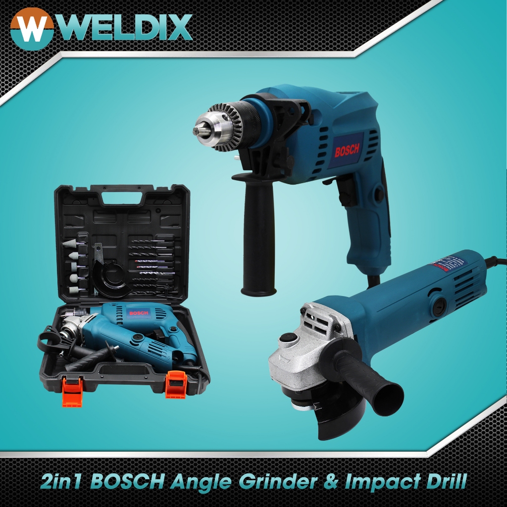 2in1 Powerful Angle Grinder & Hammer Drill (A) | Shopee Philippines