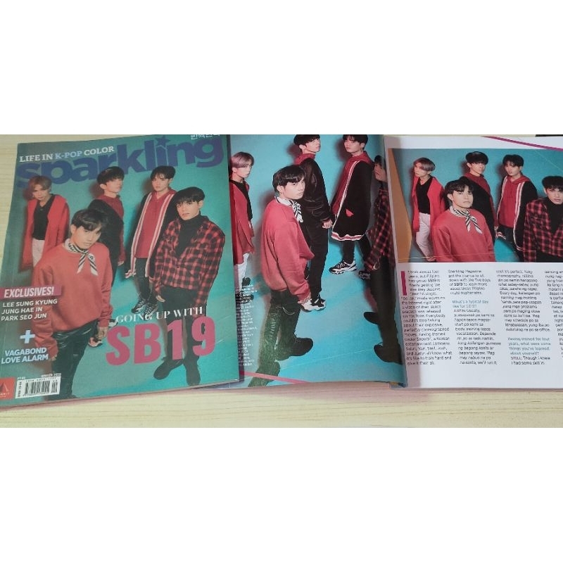 SB19 MAGAZINE OFFICIAL MERCH SPARKLING MAGAZINE LIMITED EDITION ...